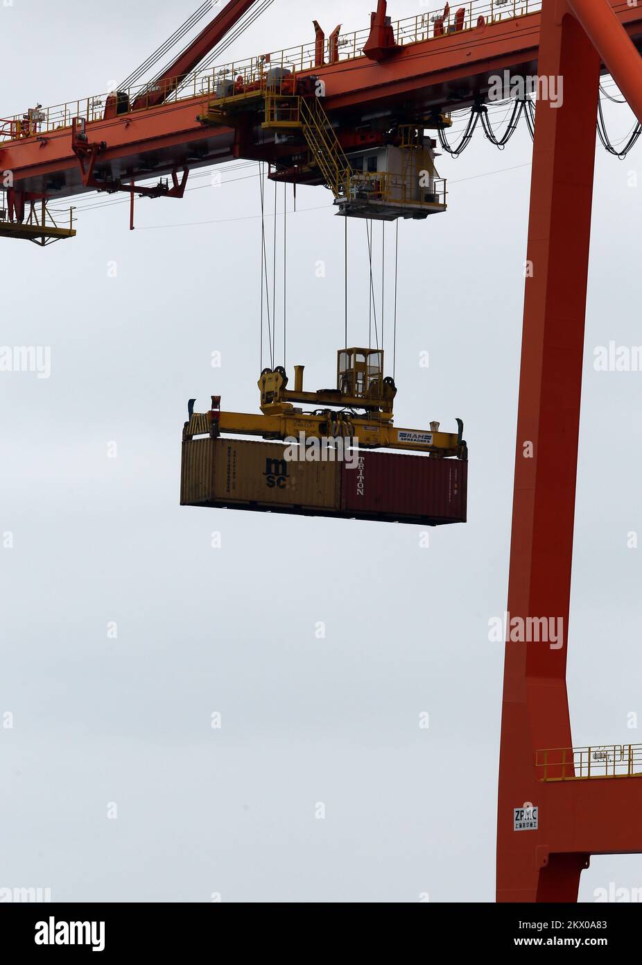 Brajdica container terminal hi-res stock photography and images - Alamy