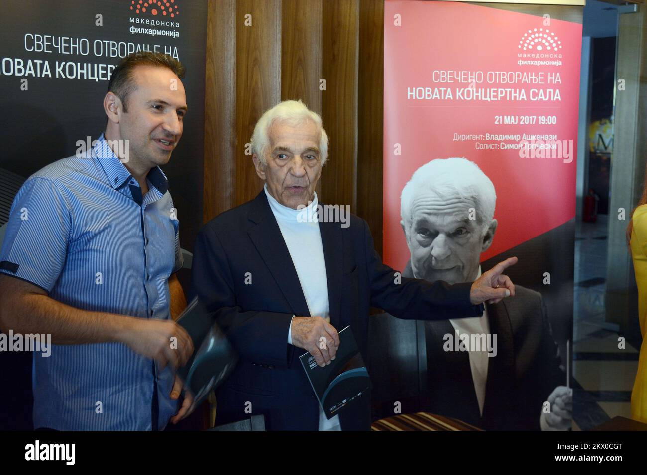 19.05.2017., Skoplje, Macedonia - At the press conference was announced ...