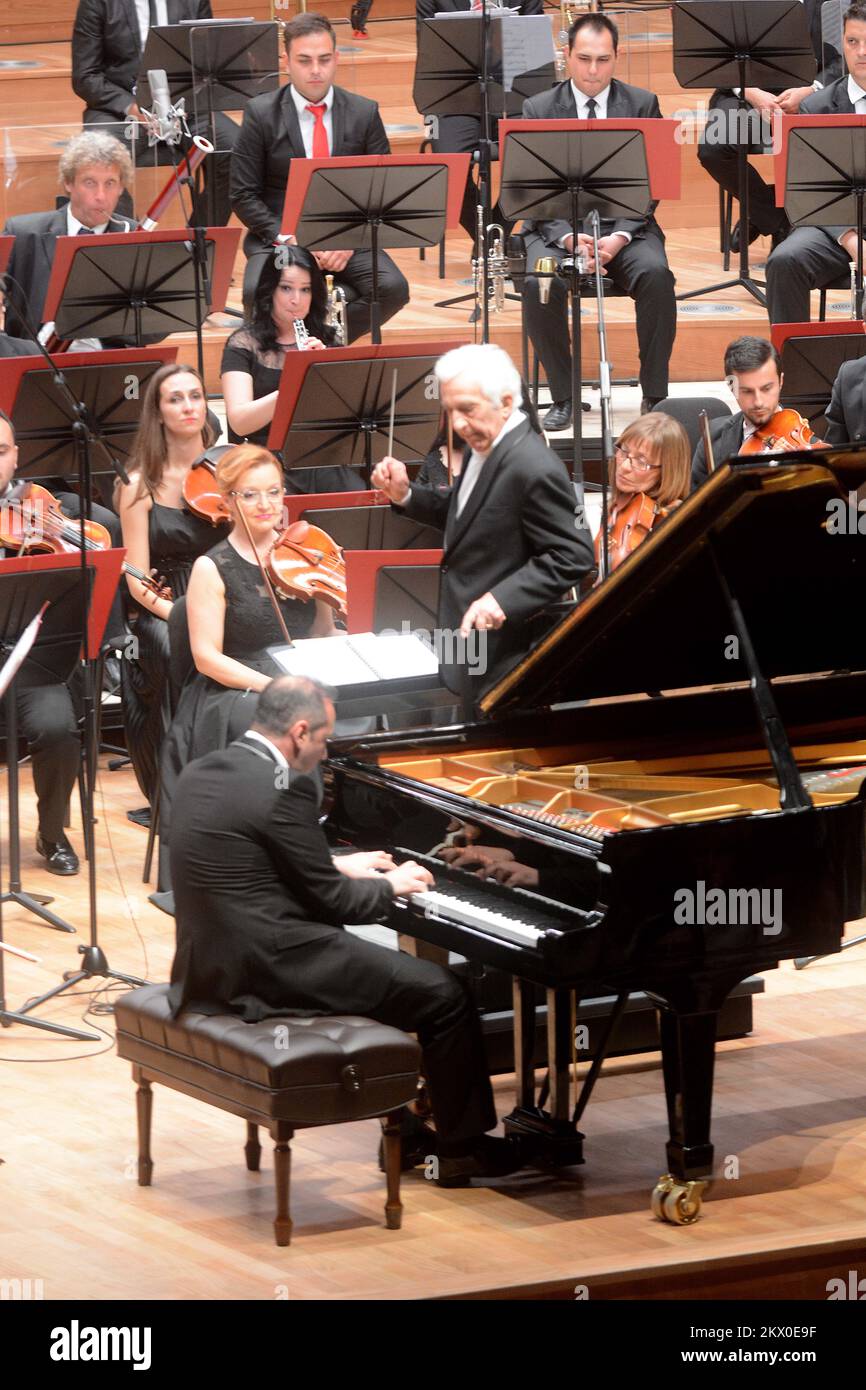 21.05.2017., Skopje, Macedonia - The ceremonial opening of the new ...