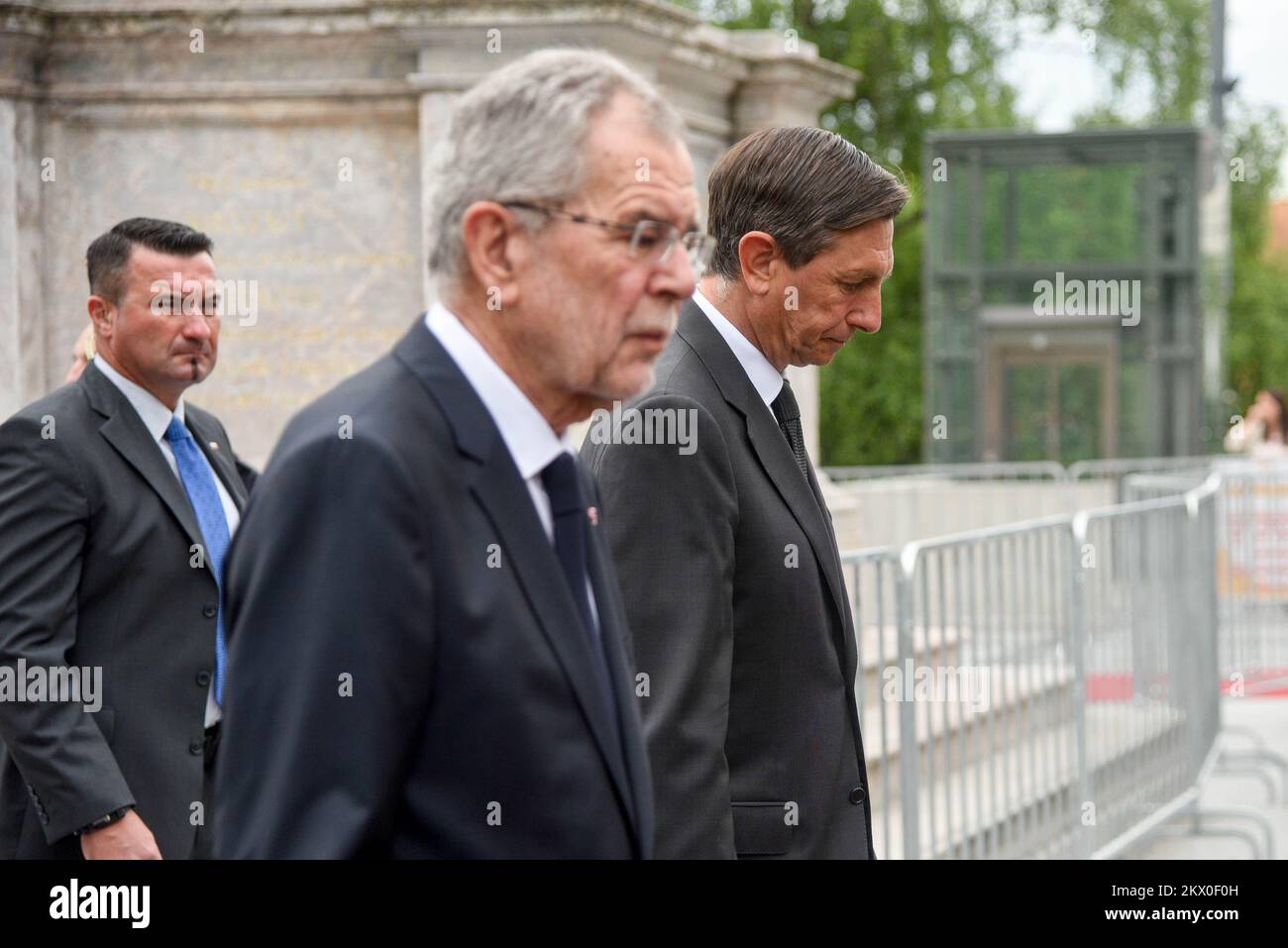 24.05.2017., Ljubljana, Slovenia - Slovenian President Borut Pahor met ...