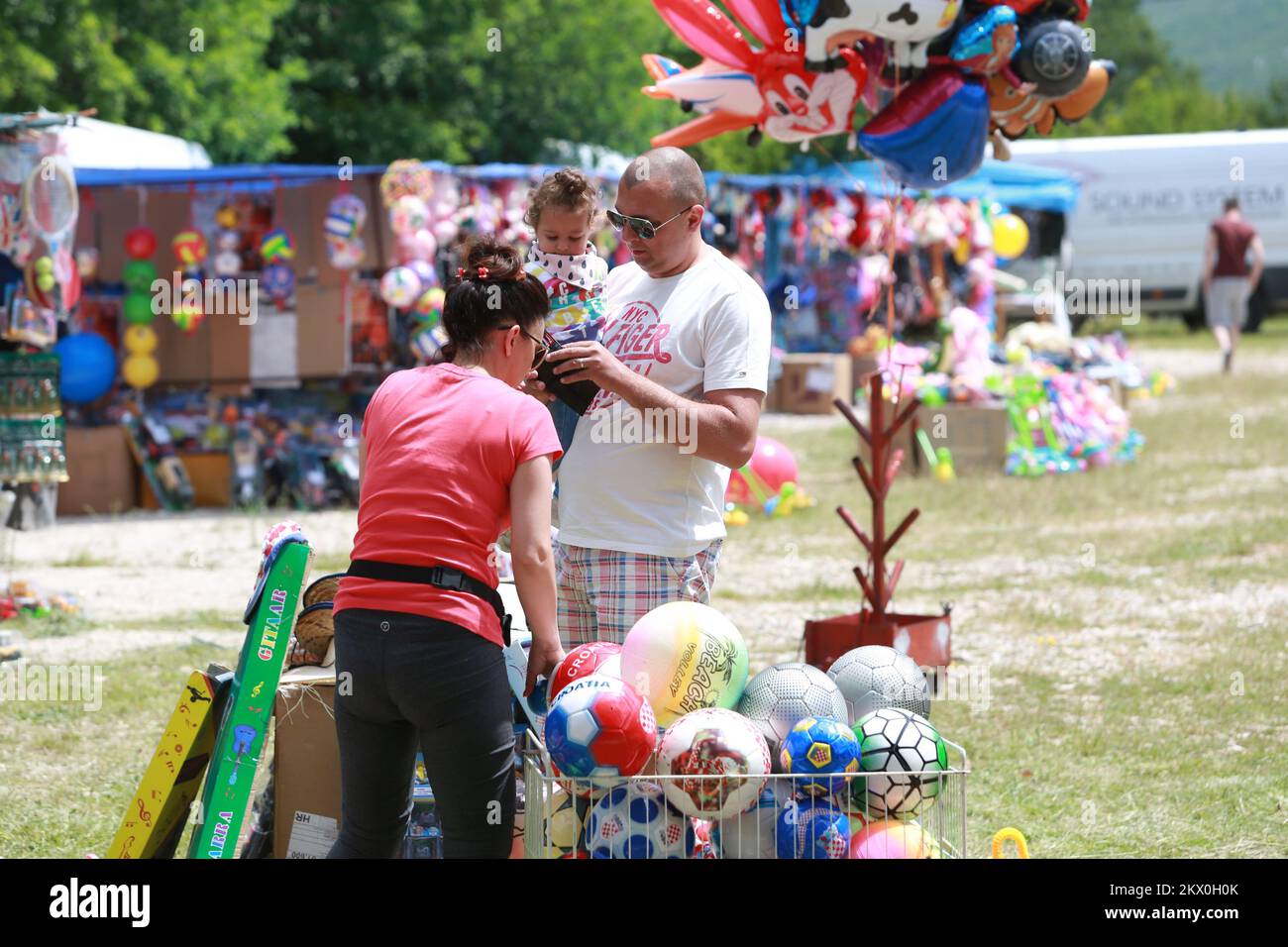 28.05.2017., Radosic, Croatia - 24th Village Olympics and Bullfighting ...