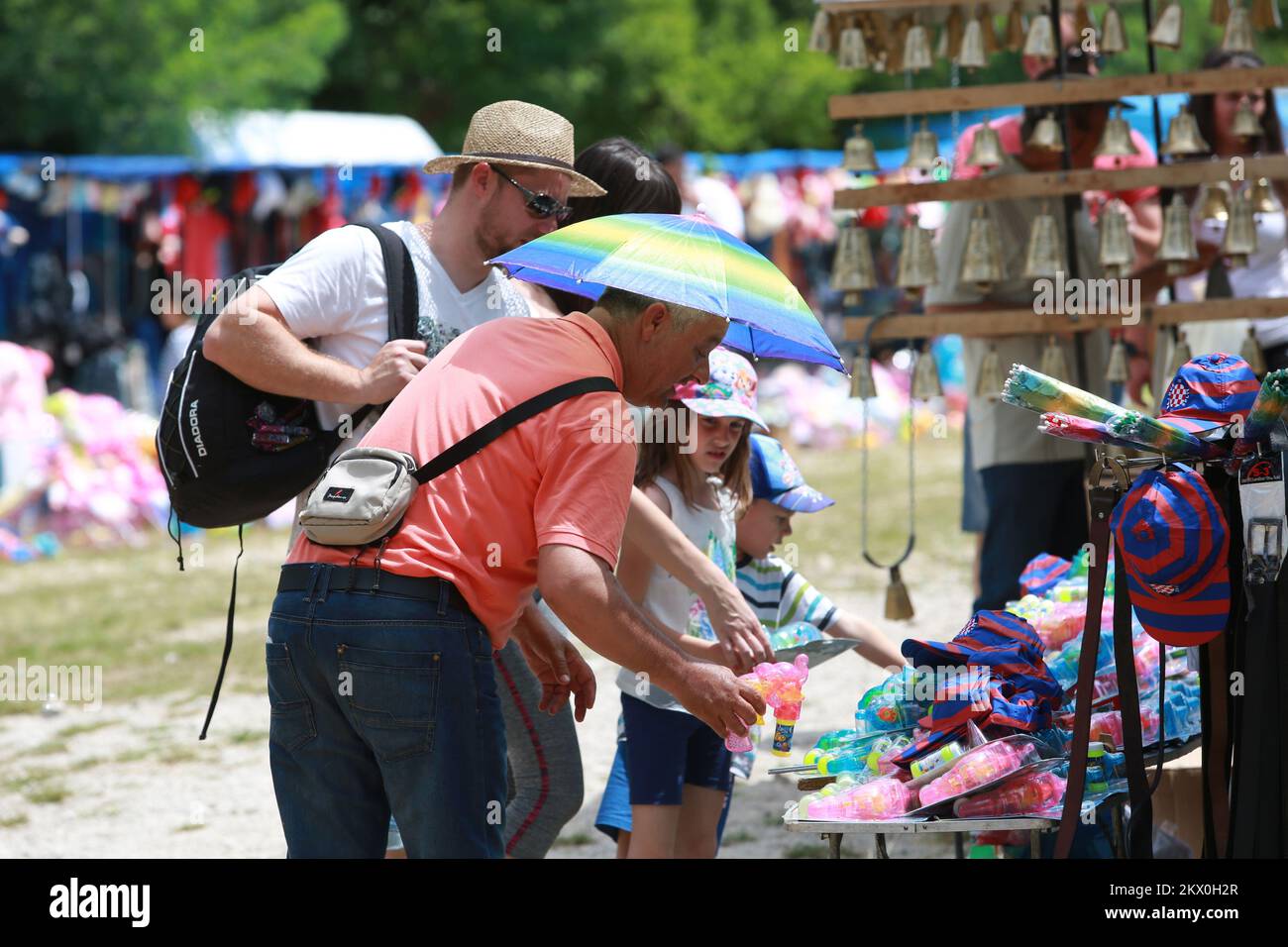 28.05.2017., Radosic, Croatia - 24th Village Olympics and Bullfighting ...