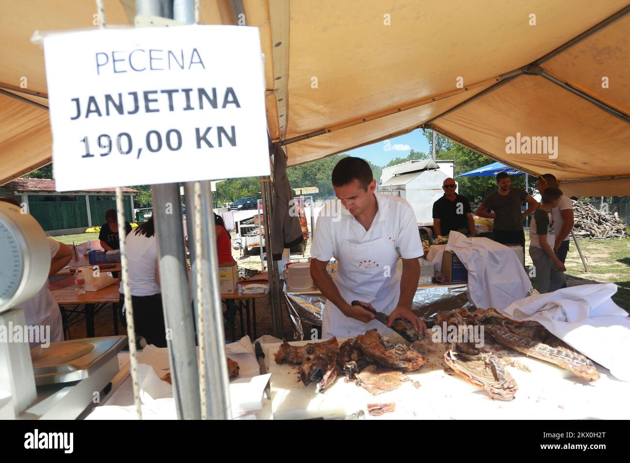28.05.2017., Radosic, Croatia - 24th Village Olympics and Bullfighting ...