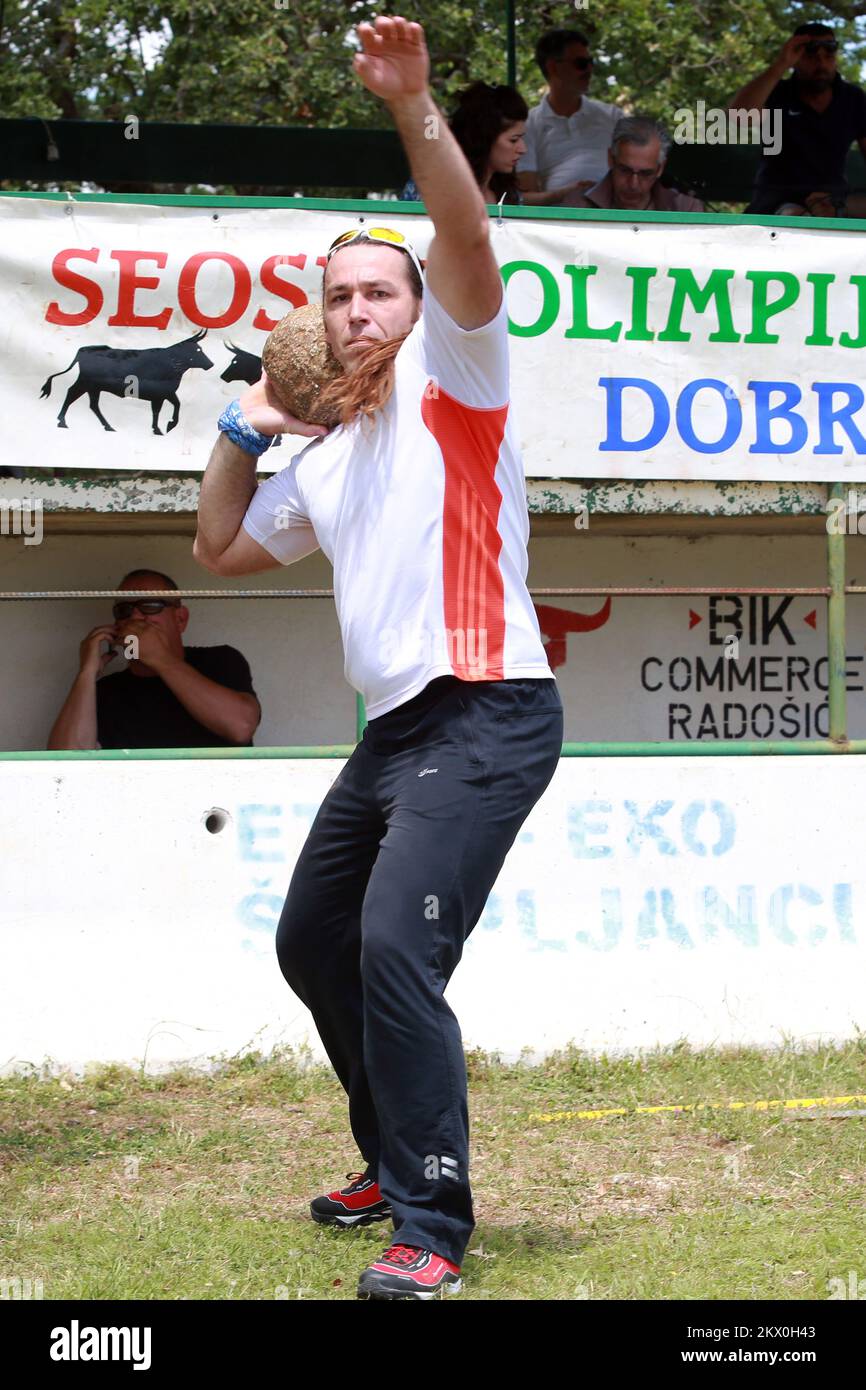 28.05.2017., Radosic, Croatia - 24th Village Olympics and Bullfighting ...