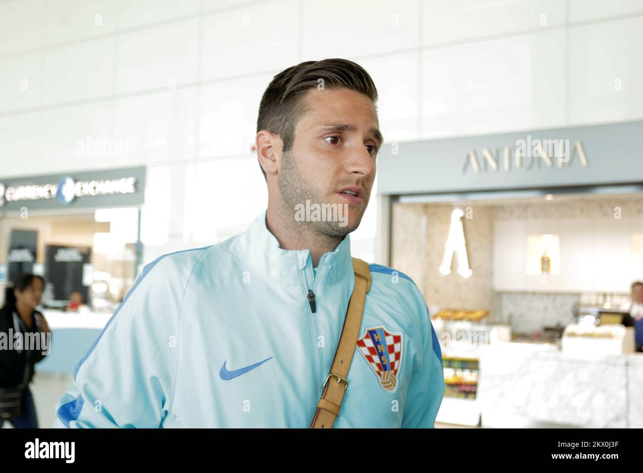 Croatian football team; airport; Pleso; Airport Franjo Tudjman; Airport ...
