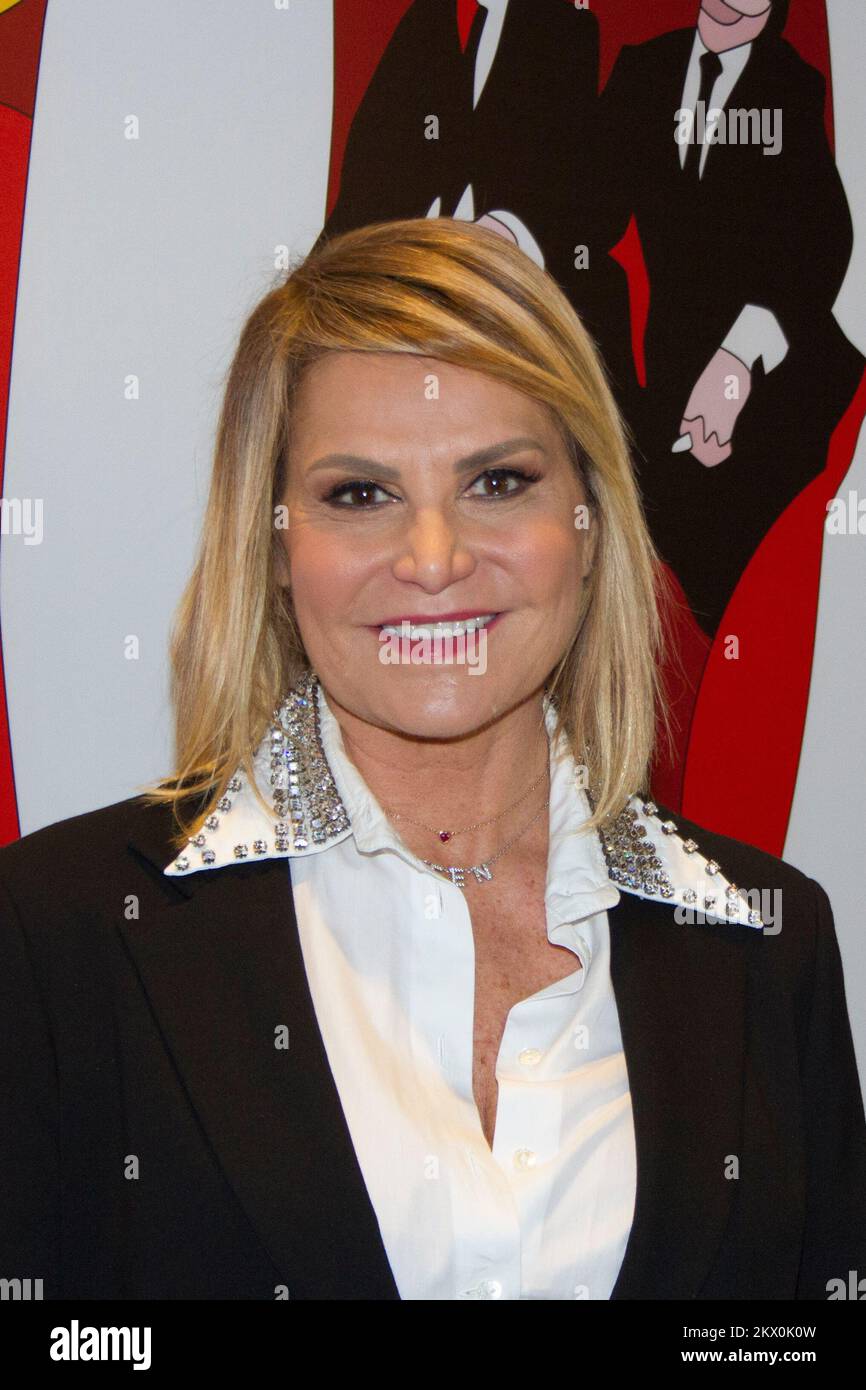 Torino, Italy. 30th Nov, 2022. Simona Ventura photocall at 2022 Torino ...