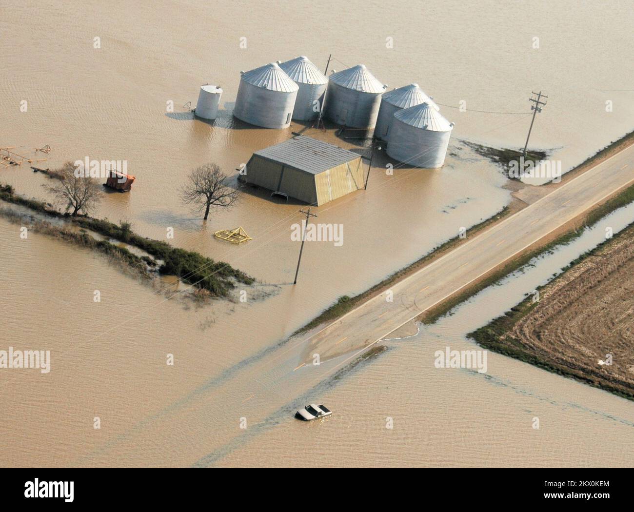 Aerial photo flood after hi-res stock photography and images - Alamy