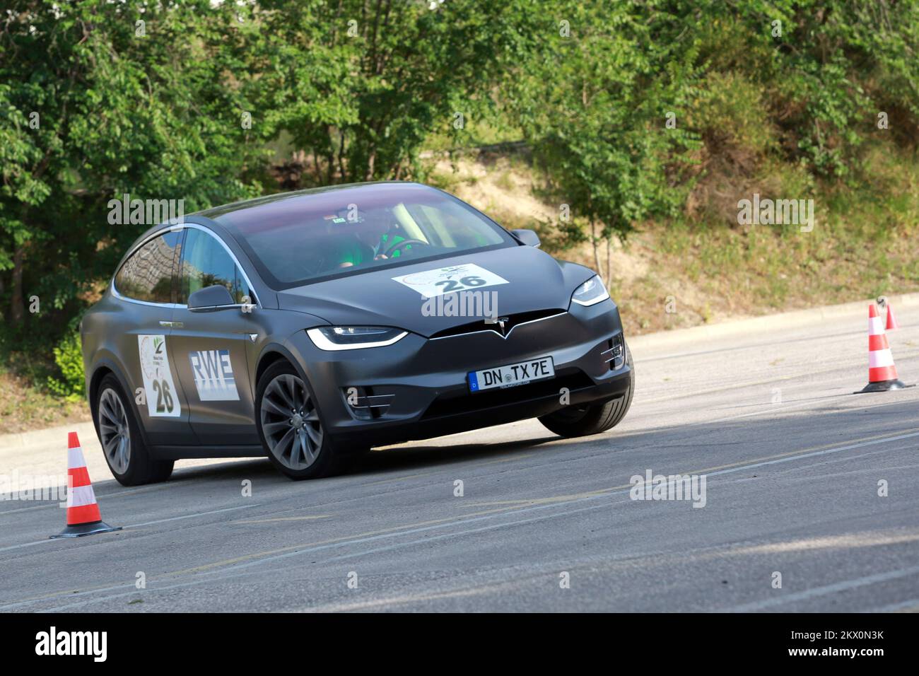 05.06.2017., Croatia, Split - As part of the fourth Nikola Tesla EV ...