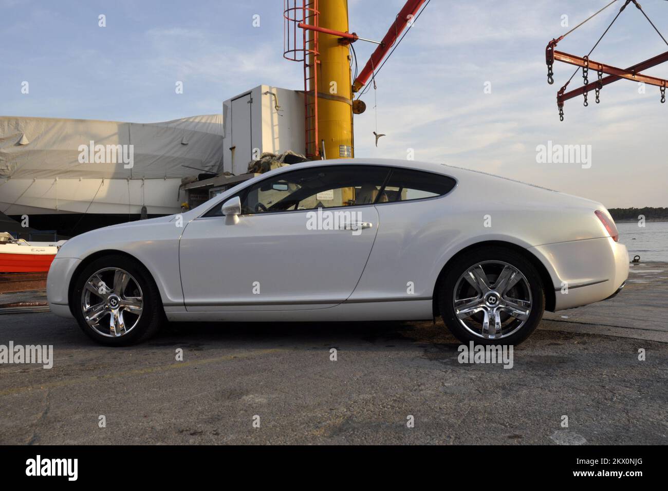 06.06.2017., Rab, Croatia - Bentley Continental GT. Photo: Goran ...
