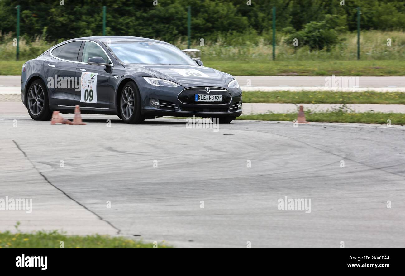 07.06.2017., Croatia, Zagreb - Nikola Tesla EV Rally on the track in ...