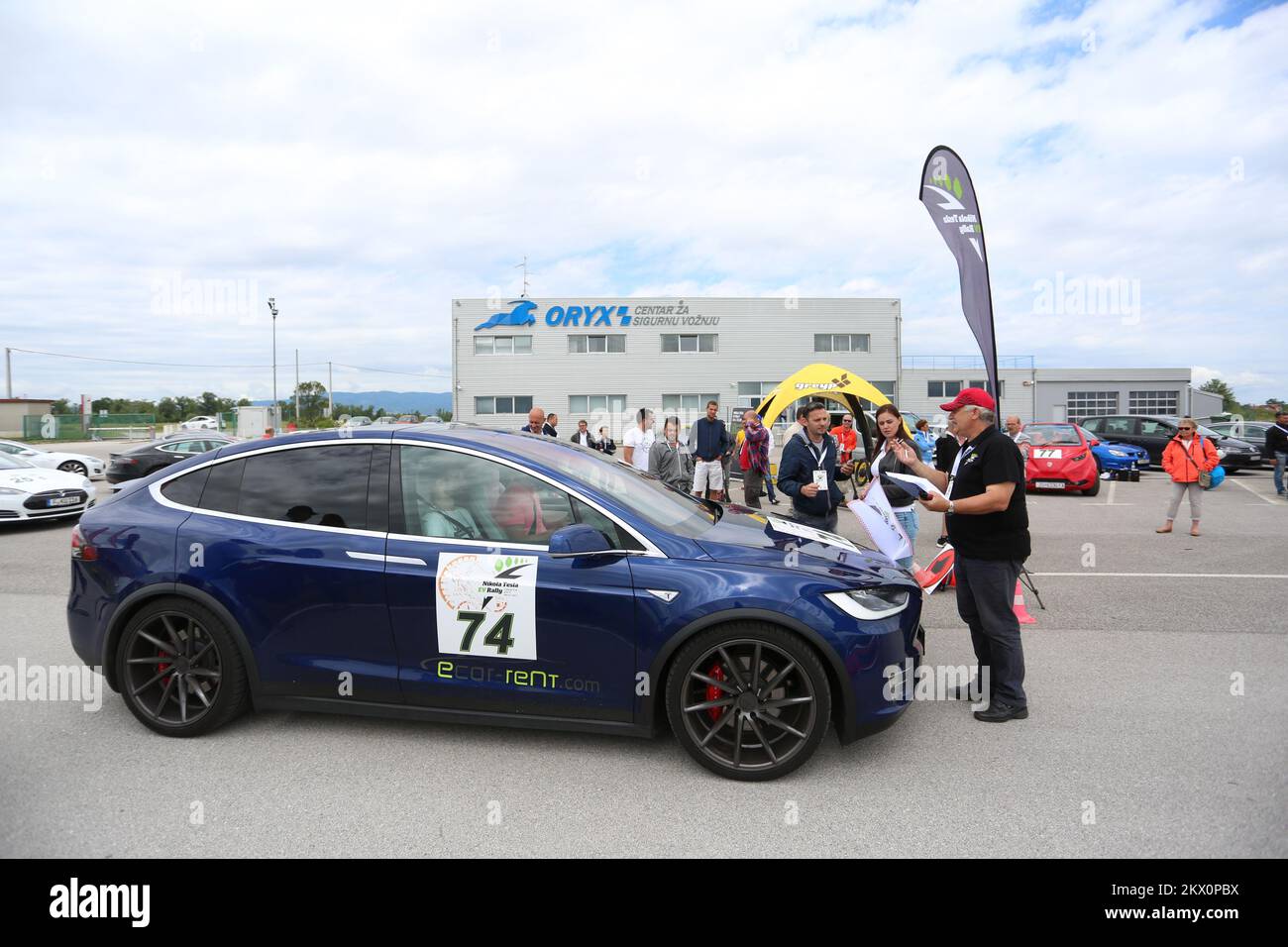 07.06.2017., Croatia, Zagreb - Nikola Tesla EV Rally on the track in ...