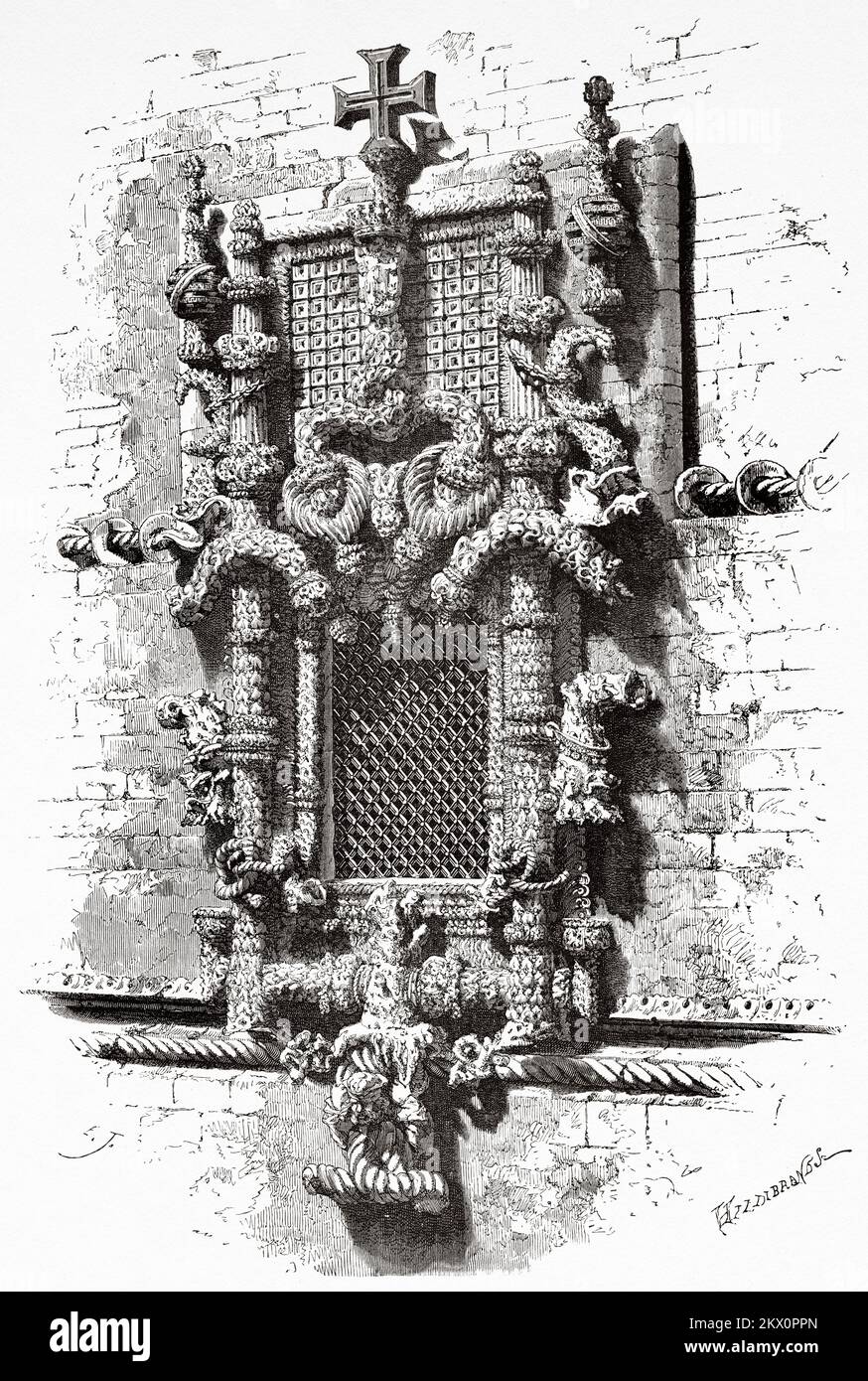 The Chapter Window at the Convent of Christ, Tomar, Portugal. Travels ...