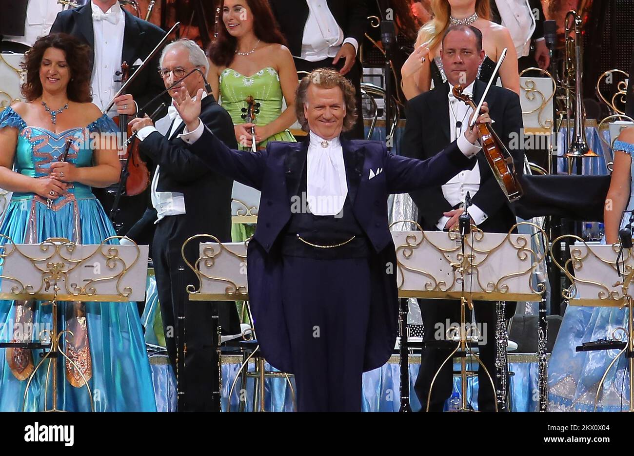 15.06.2017., Zagreb, Croatia - Dutch violinist and conductor Andre Rieu ...