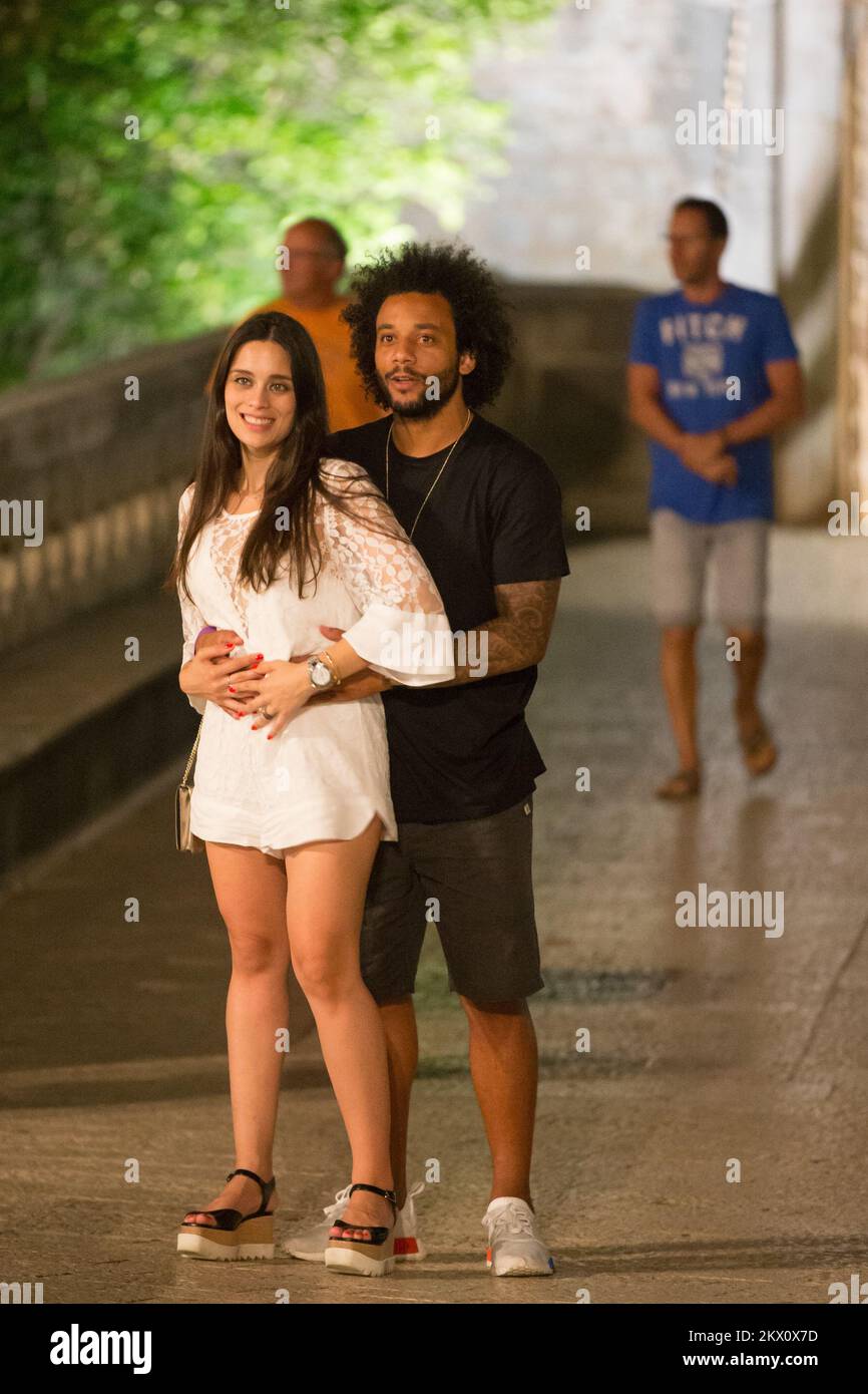 15.06.2017., Dubrovnik, Croatia - Real Madrid's football star Marcelo ...