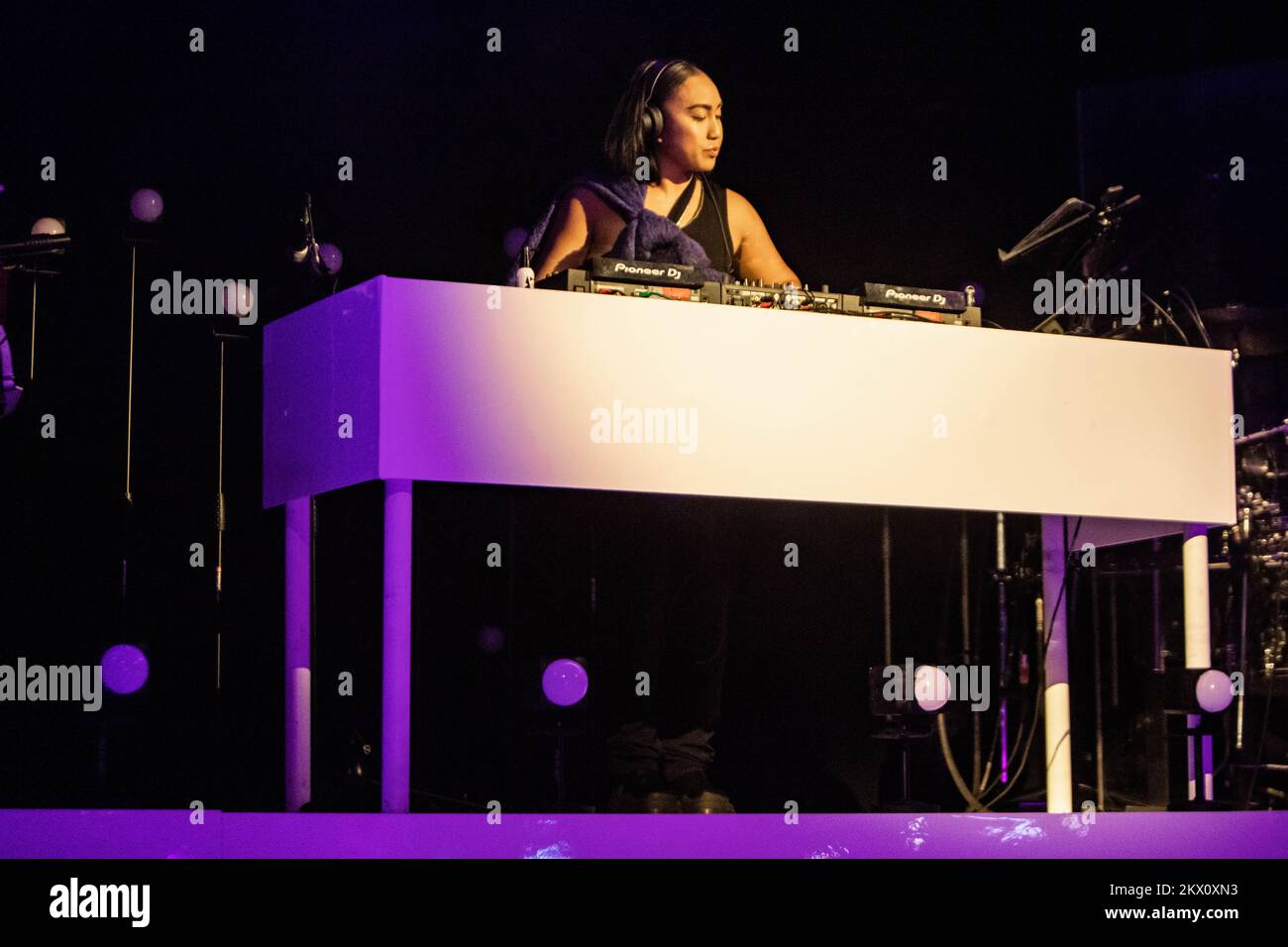 Milan Italy. 29 November 2022. The American DJ Micah Mahinay know on ...