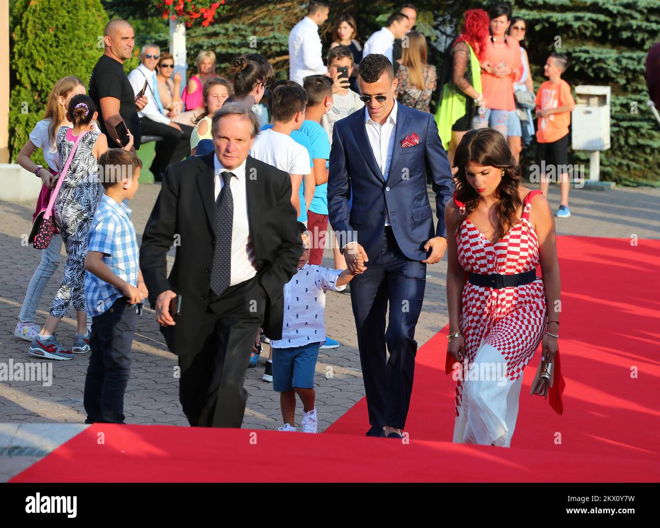 17.06.2017., Zagreb - Wedding of the Croatian national team football ...