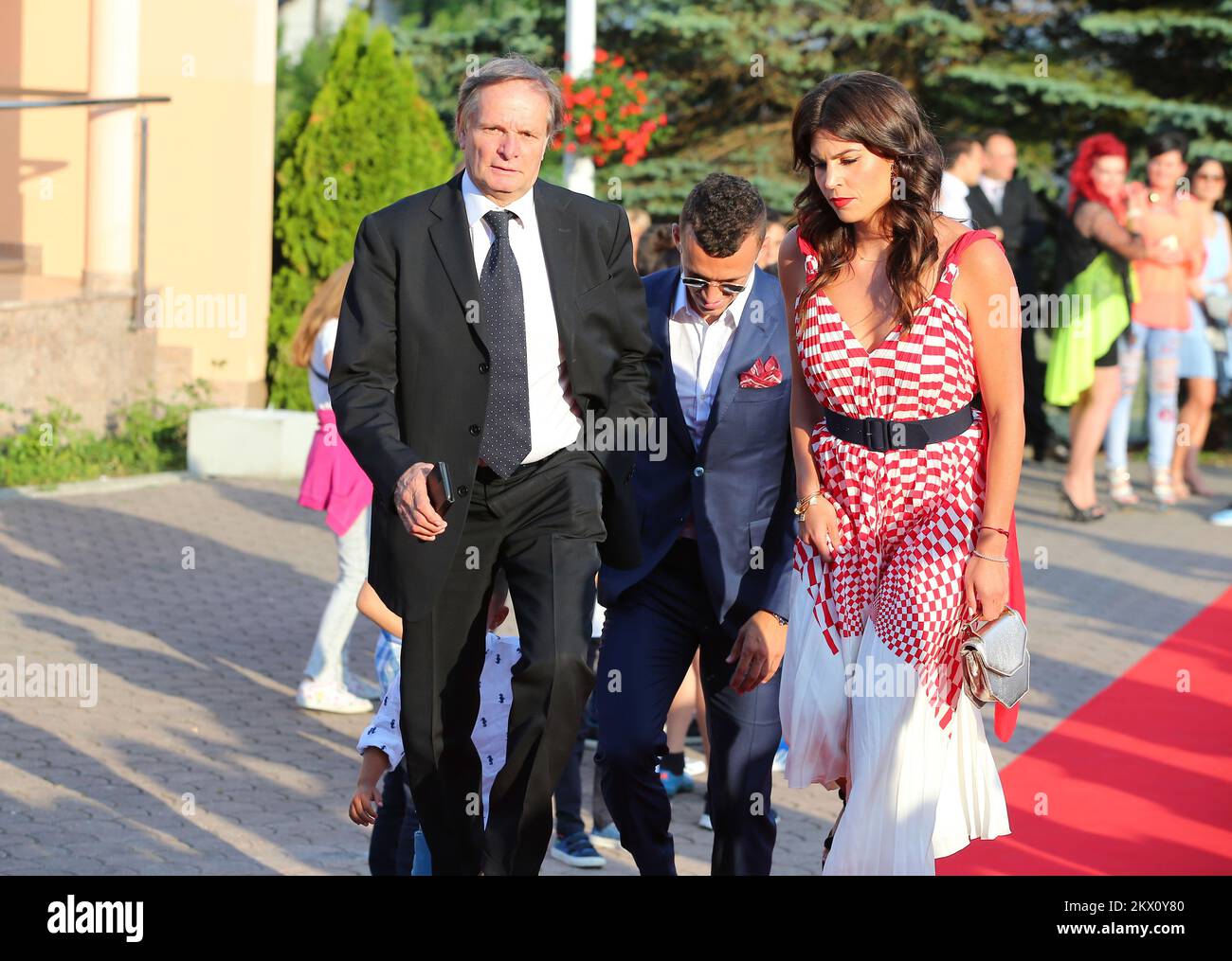 17.06.2017., Zagreb - Wedding of the Croatian national team football ...
