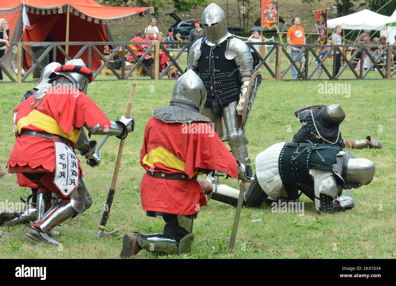 17.06.2017., Sisak, Croatia - The Battles for Sisak A.D. 1593 refer to ...
