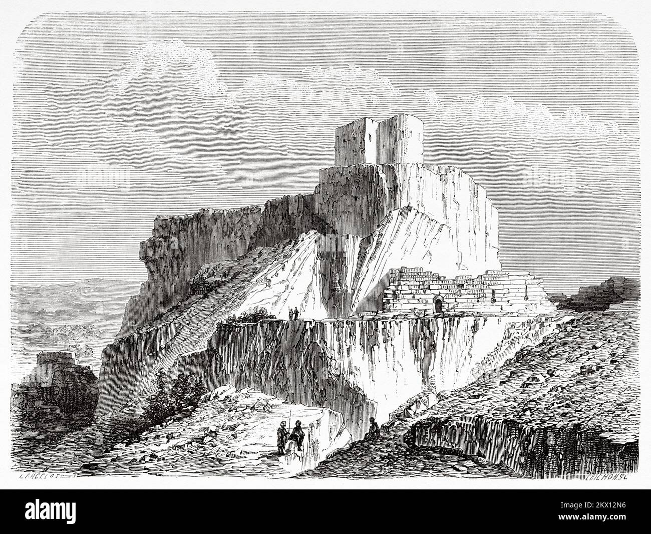 Lampron castle hi-res stock photography and images - Alamy