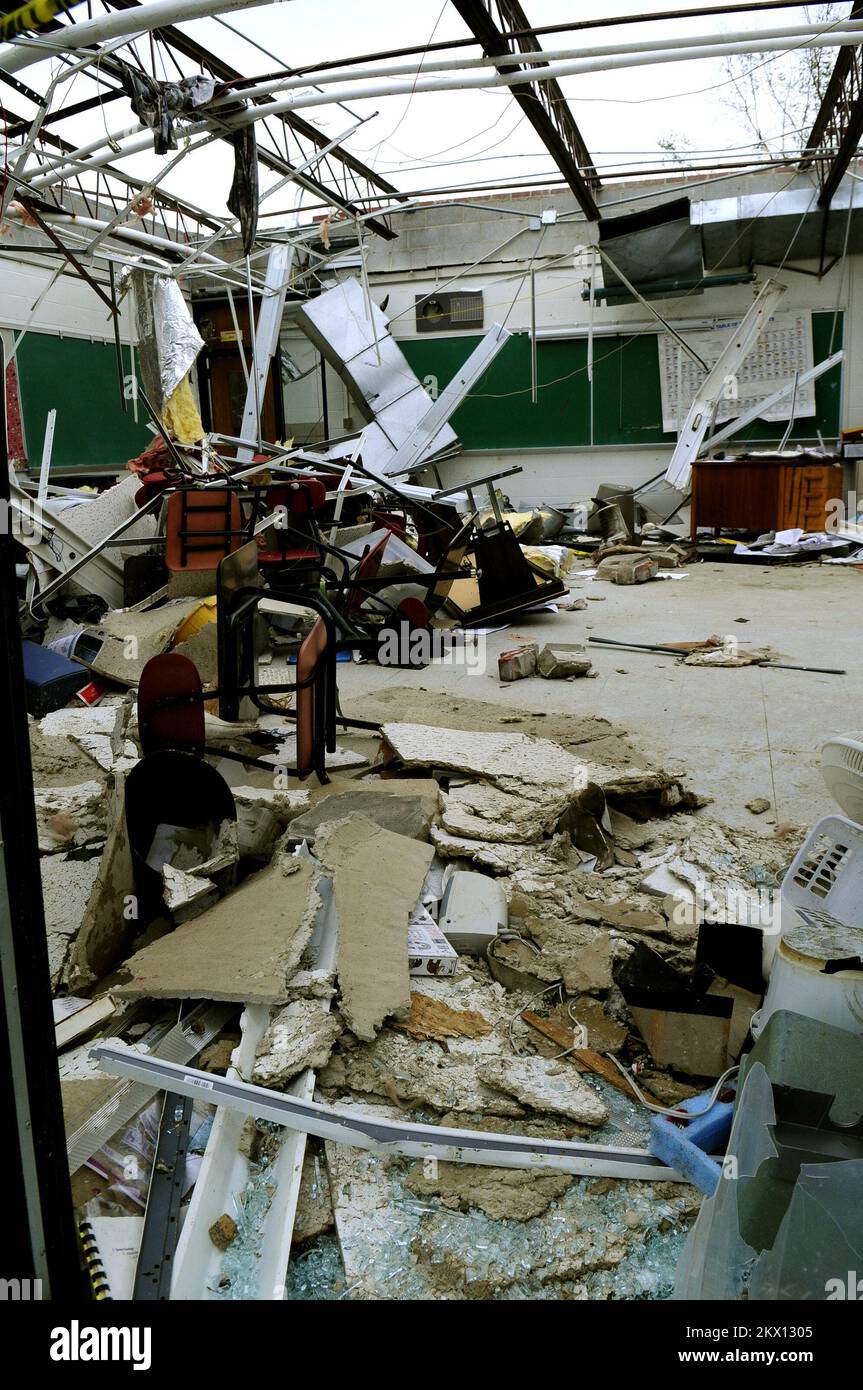 Severe Storms, Tornadoes, and Flooding, Parkersburg, IA, May 28, 2008 A ...