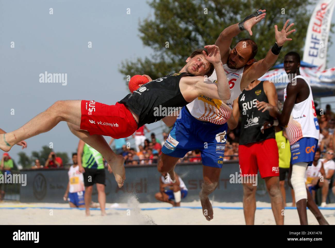 25.06.2017., Croatia, Zagreb, SRC Jarun - European Beach Handball ...