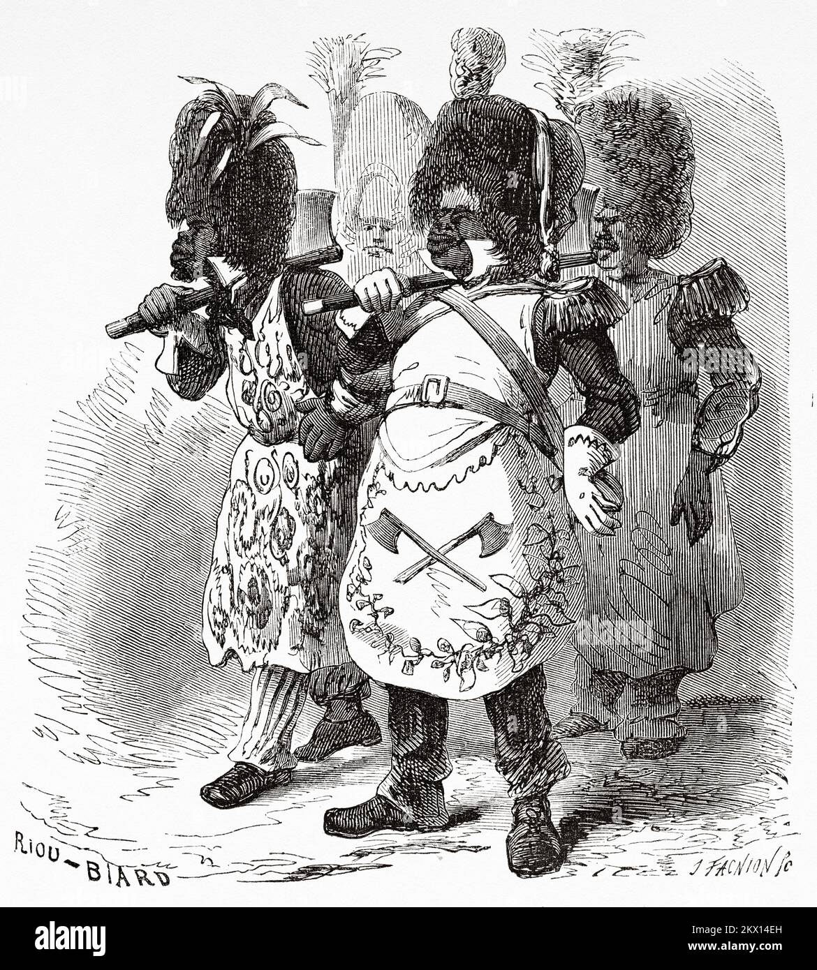 Sapper corps of the National Guard of Rio de Janeiro, Brazil, South ...