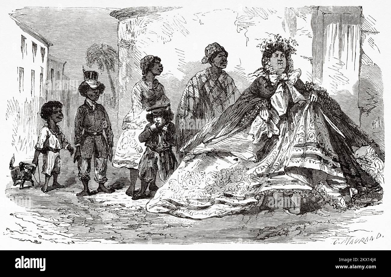 Brazilian lady in Rio de Janeiro, Brazil, South America. Journey of the ...