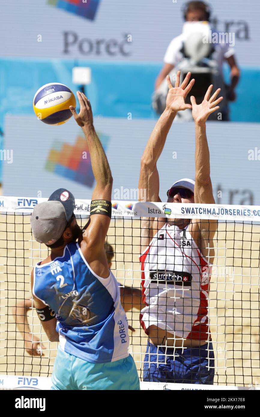 01.07.2017., Croatia, Porec - Volleyball Tournament Swatch Beach ...