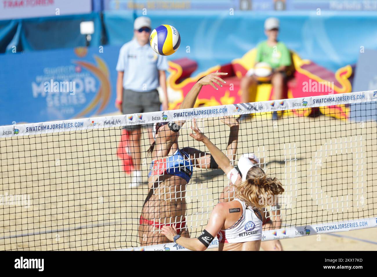 01.07.2017., Croatia, Porec - Volleyball Tournament Swatch Beach ...