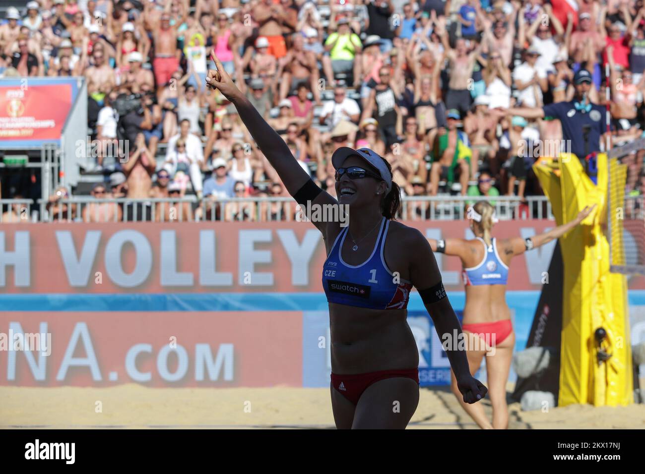 01.07.2017., Croatia, Porec - Volleyball Tournament Swatch Beach ...