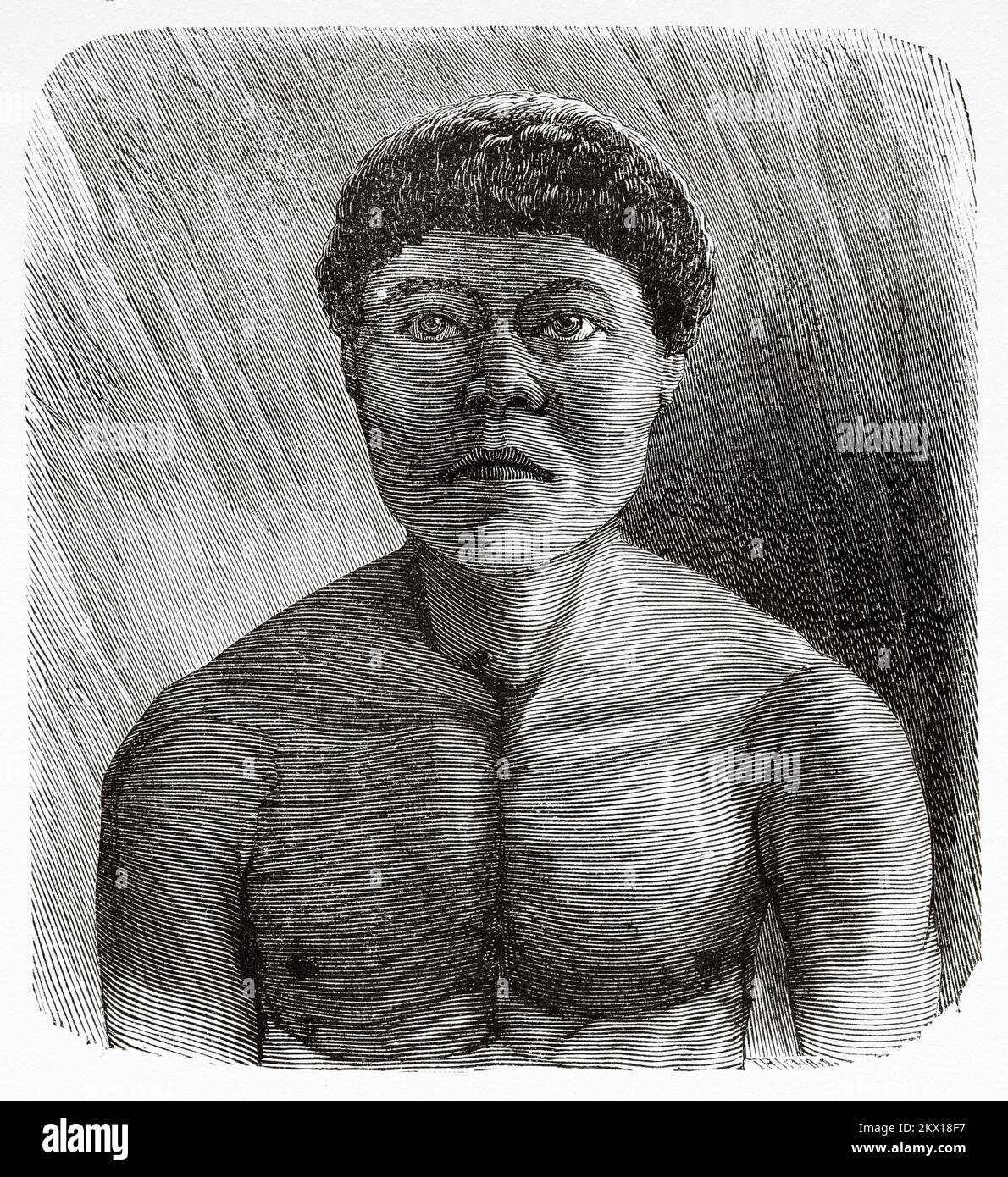 An Indian man from the Espirito Santo Province, Brazil, South America ...