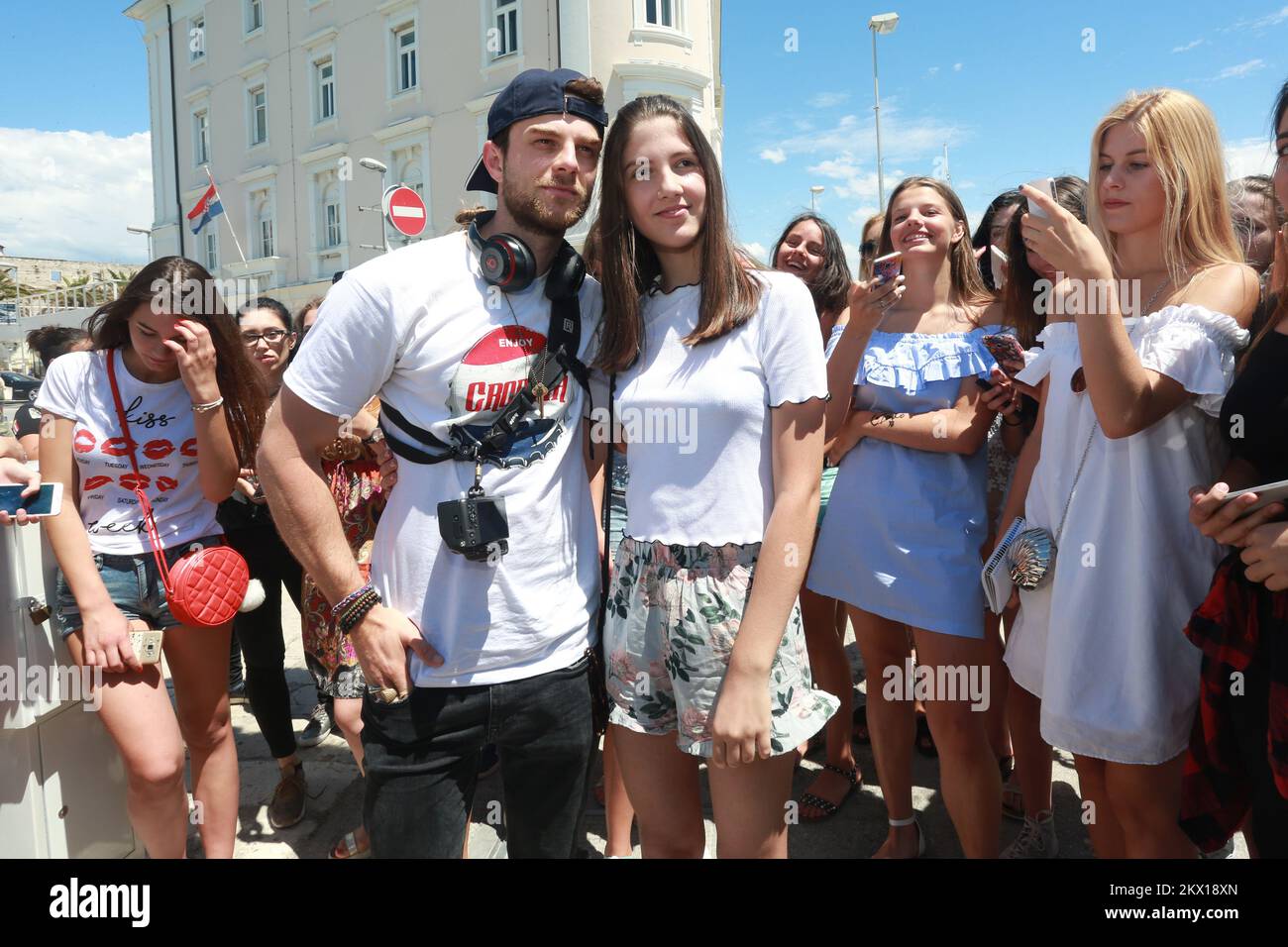02.07.2017., Croatia, Split - EXCLUSIVE PHOTOS American actor Nathaniel Buzolic hung out with ...