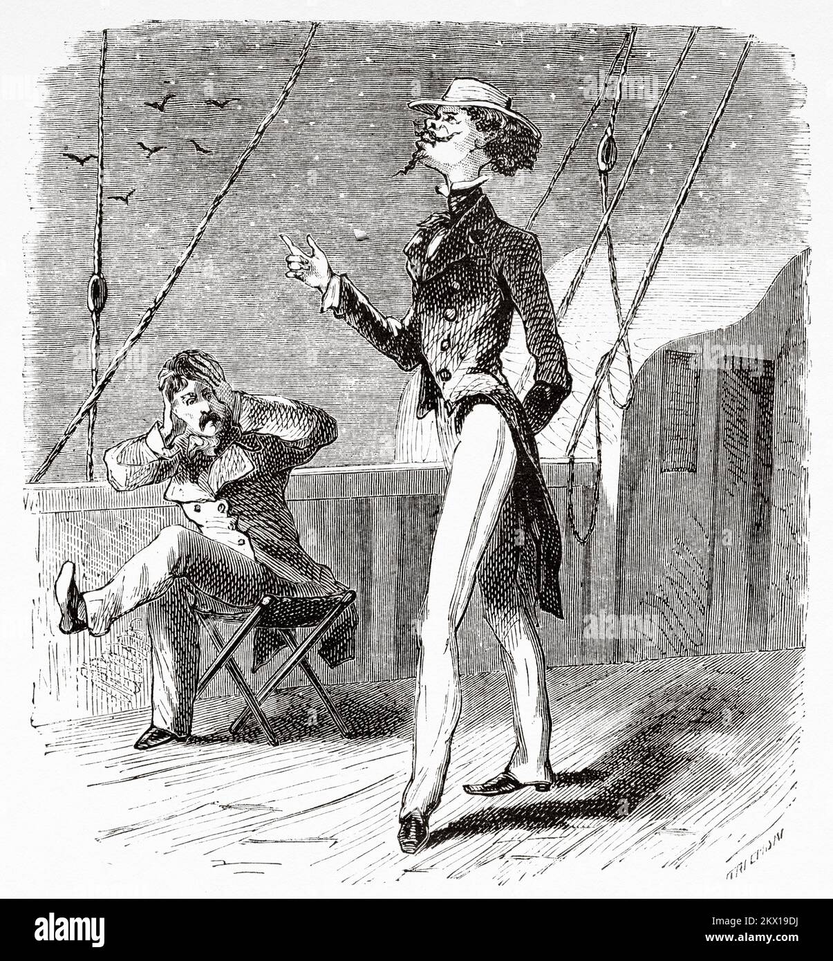 François auguste biard hi-res stock photography and images - Alamy