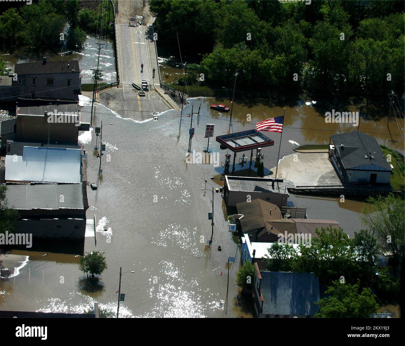 Severe Storms, Tornadoes, and Flooding, Rock Springs, WI, June 14, 2008 ...