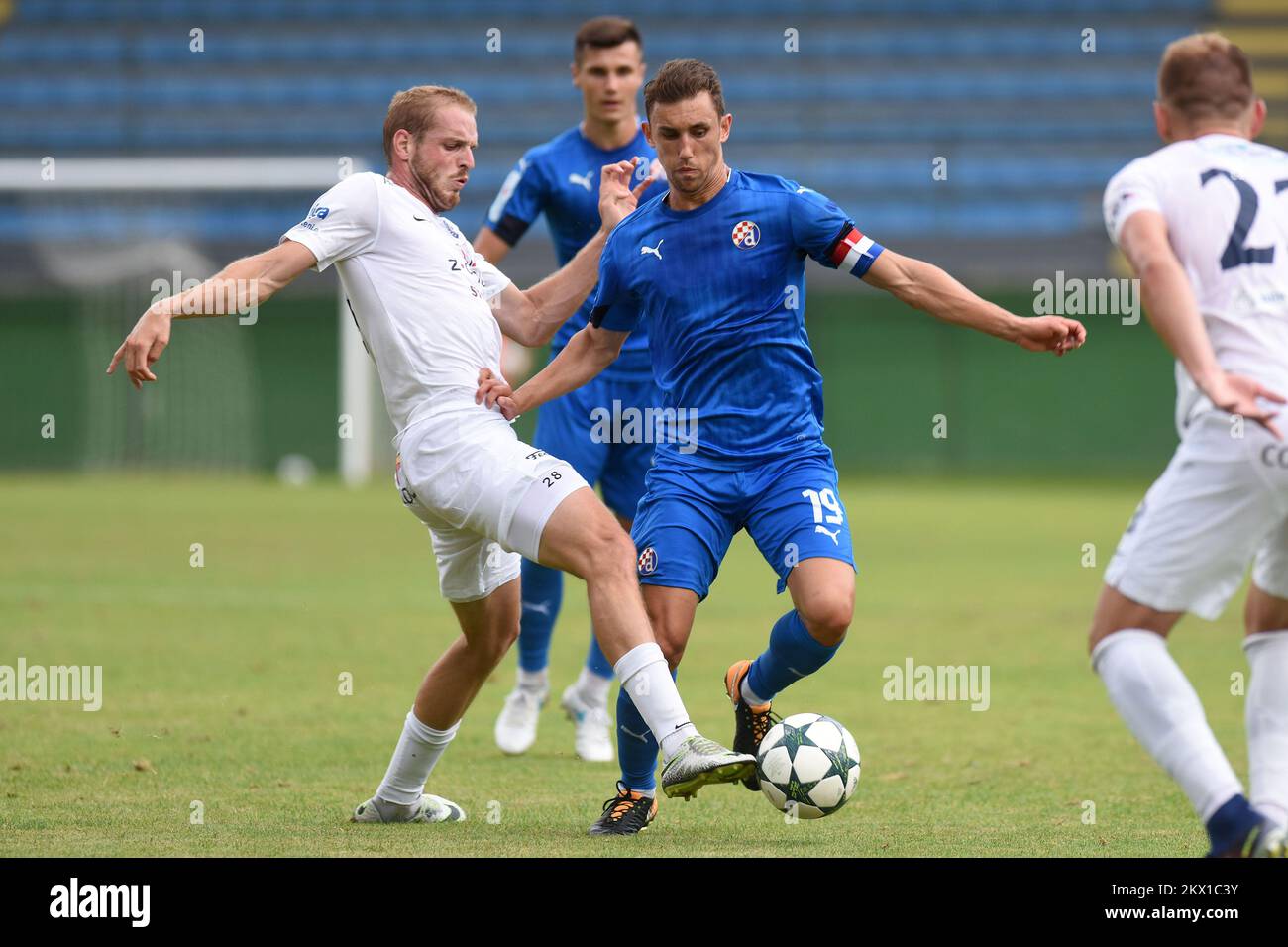 Preparatory match gnk dinamo josip pivaric murska sobota hi-res stock ...