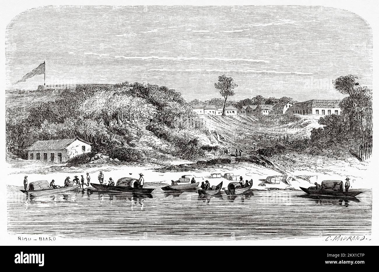 François auguste biard hi-res stock photography and images - Alamy