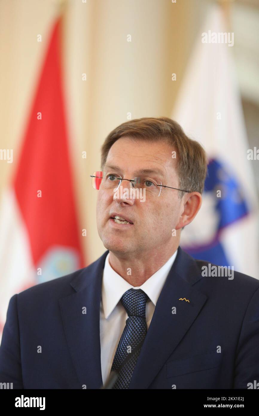 12.07.2017., Ljubljana, Slovenia - Prime Minister of the Republic of ...