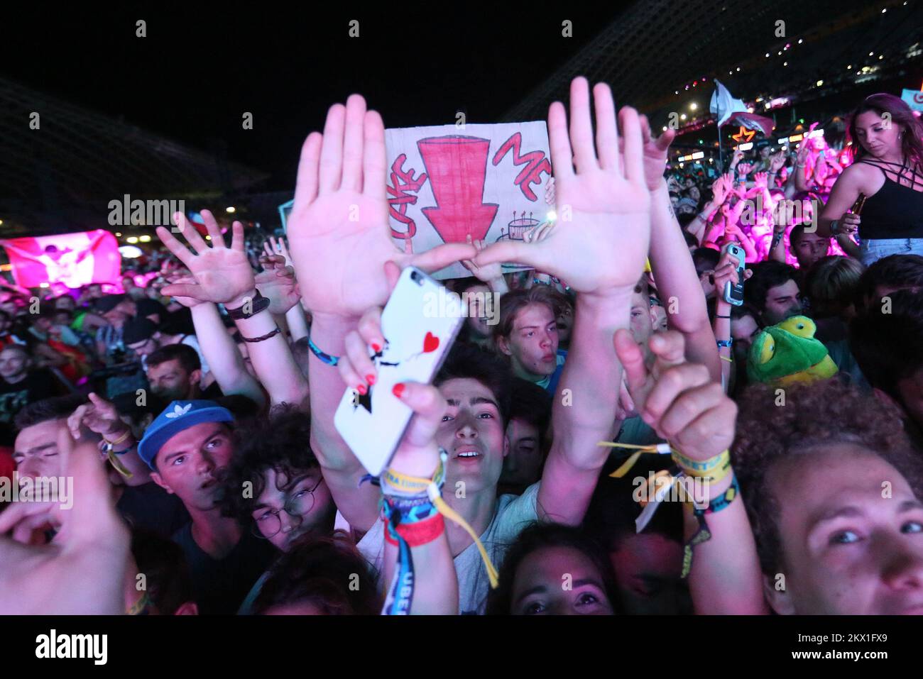 15.07.2017., Split - Second night of Ultra Europe Festival. DJ Steve ...