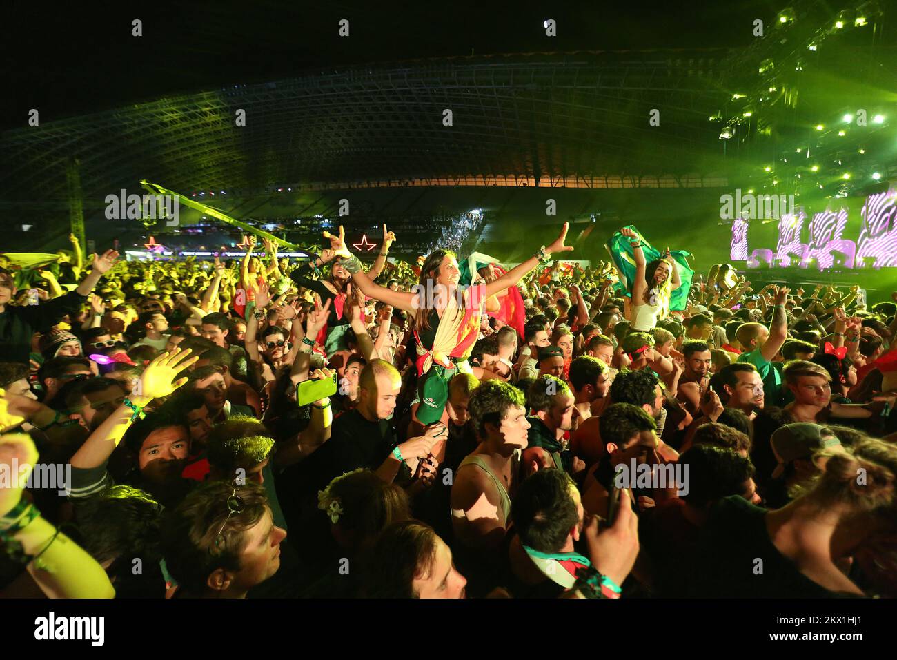 16.07.2017., Split, Croatia - DJ Hardwell performend at Ultra Europe ...