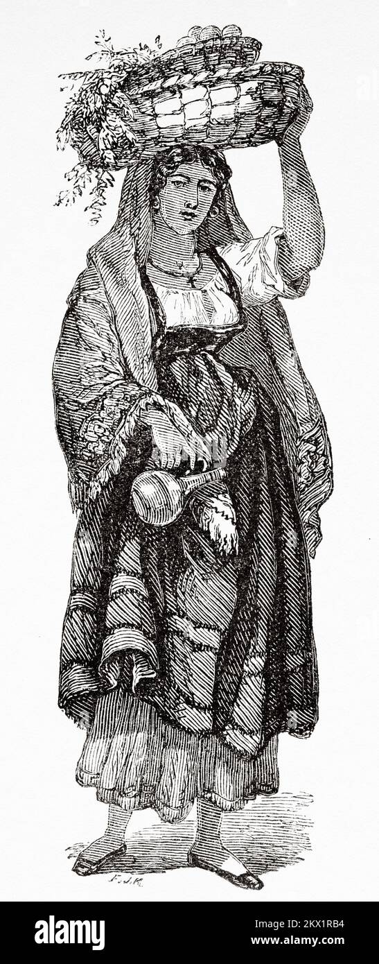 Italian peasant costume hi-res stock photography and images - Alamy