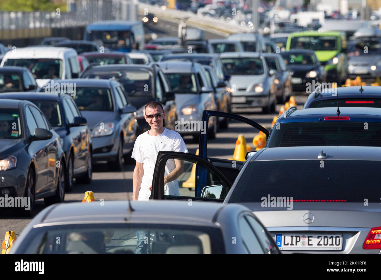 29.07.2017., Croatia, Zagreb - Shift of tourists creates a large ...