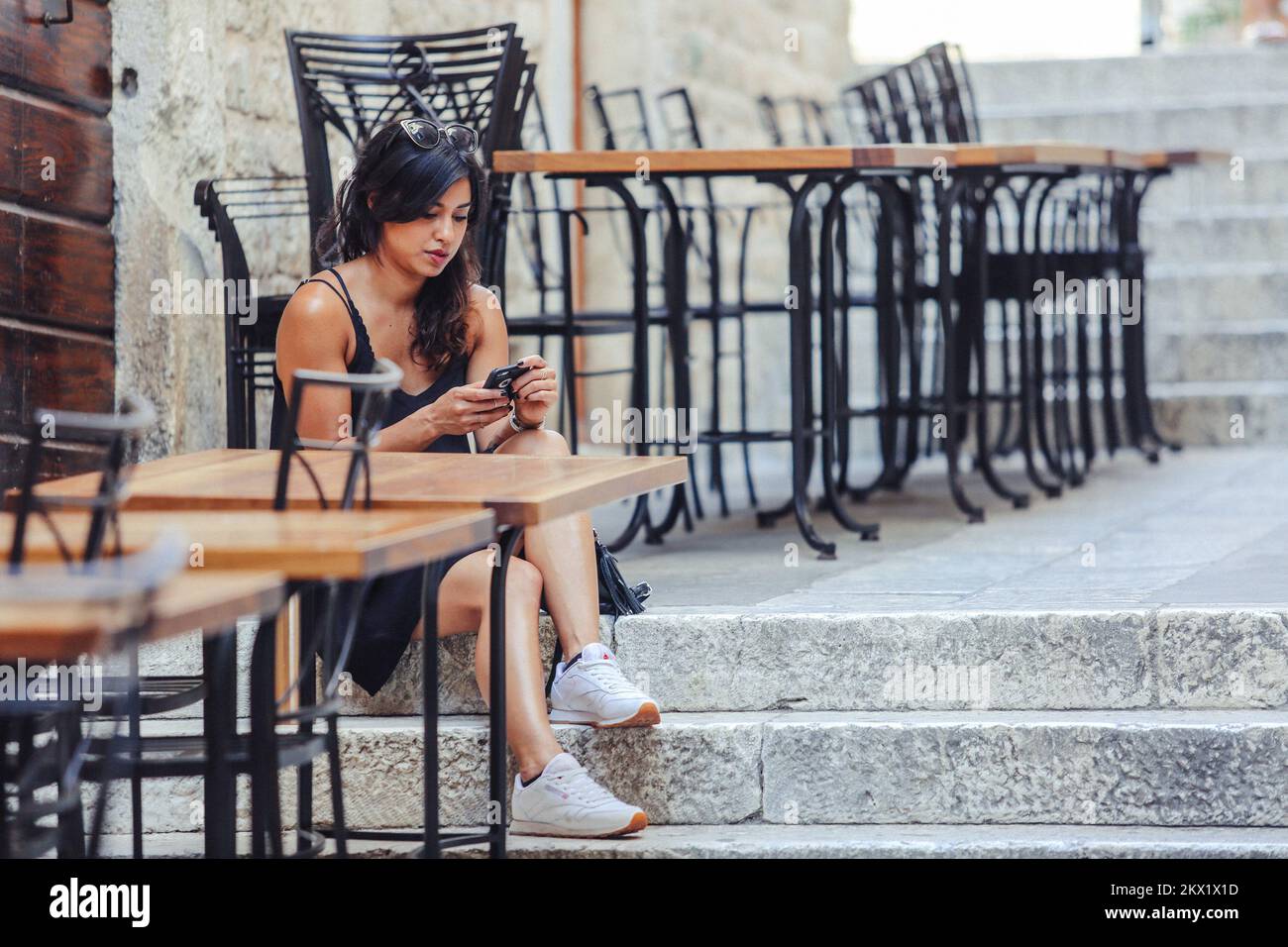 02.08.2017., Croatia, island of Hvar - Of great heat, tourists sought ...