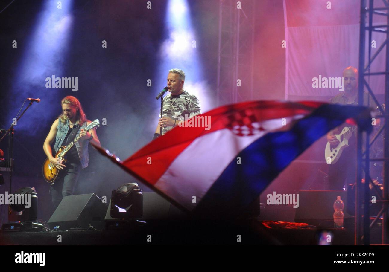 05.08.2017., Slunj, Concert - Marko Perkovic Thompson held concert in ...