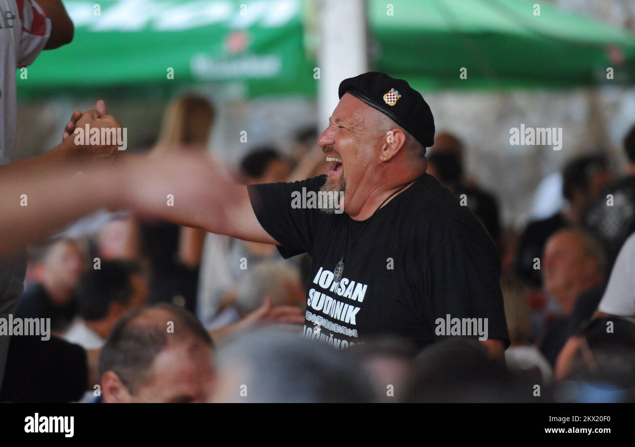 05.08.2017., Slunj, Concert - Marko Perkovic Thompson held concert in ...
