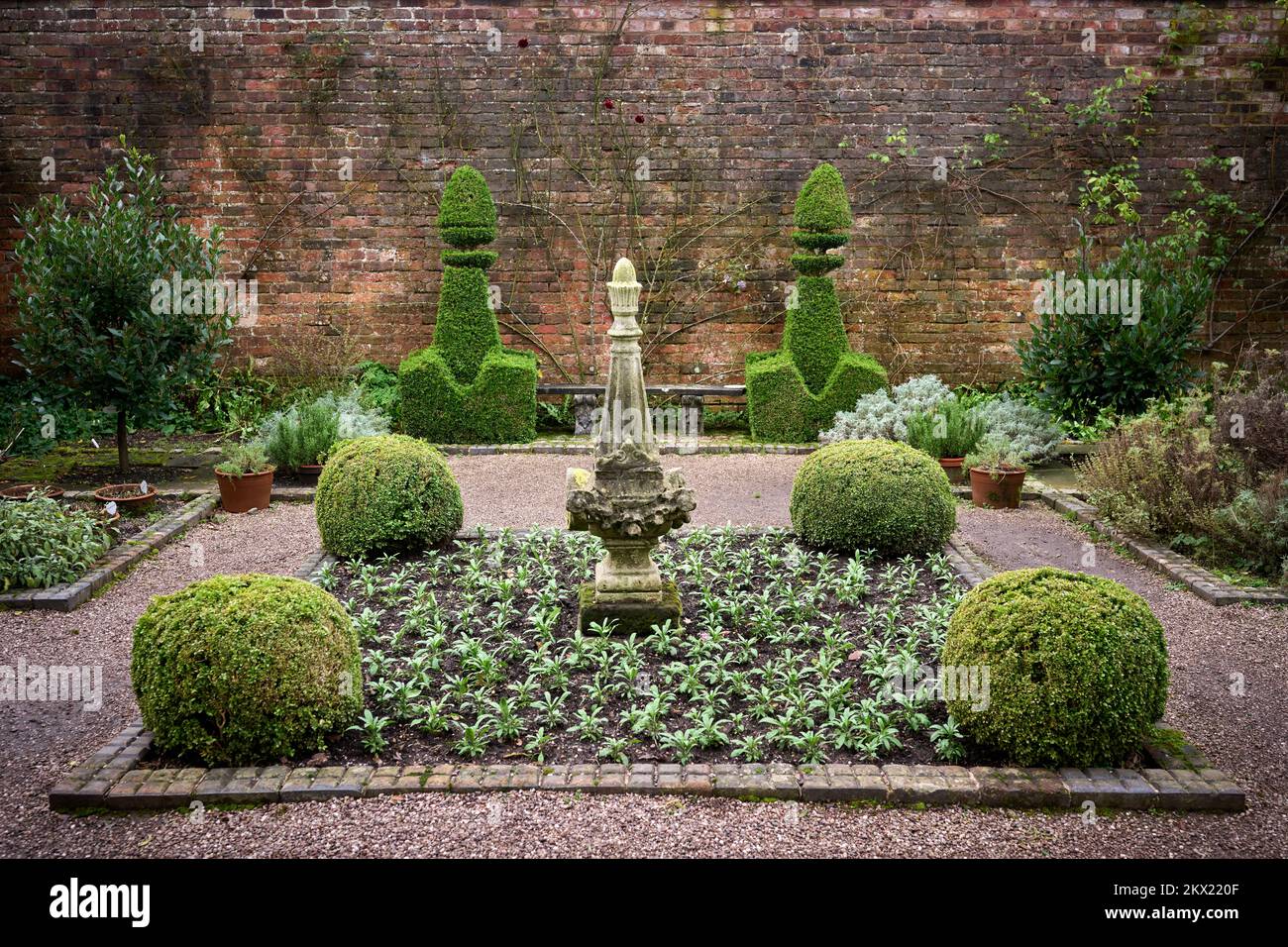 Arley Hall and Gardens garden Stock Photo - Alamy