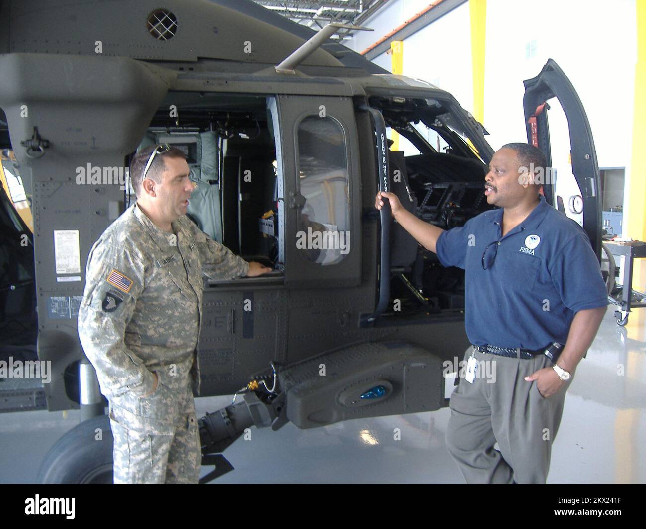 Burlington, Vermont, August 7, 2008 FEMA FCO Phil Parr views a Vermont ...