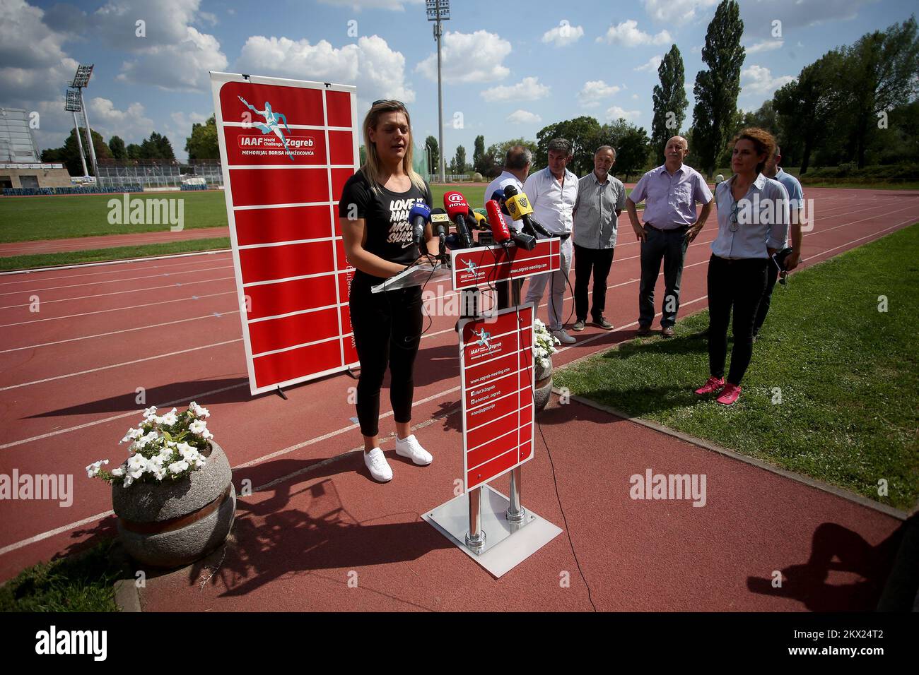 17.08.2017., Croatia, Zagreb, SRC Mladost - Press conference of the ...