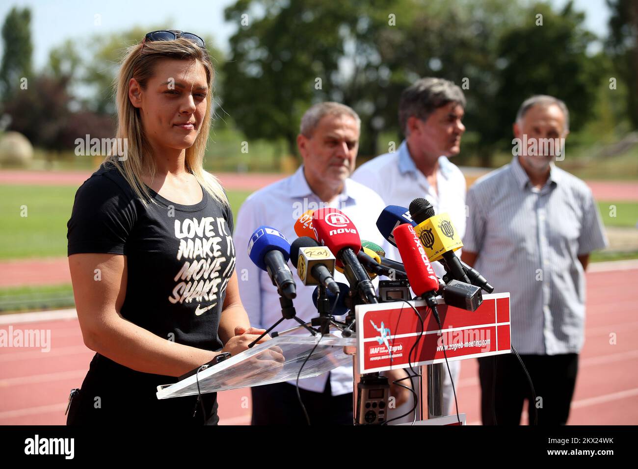 17.08.2017., Croatia, Zagreb, SRC Mladost - Press conference of the ...