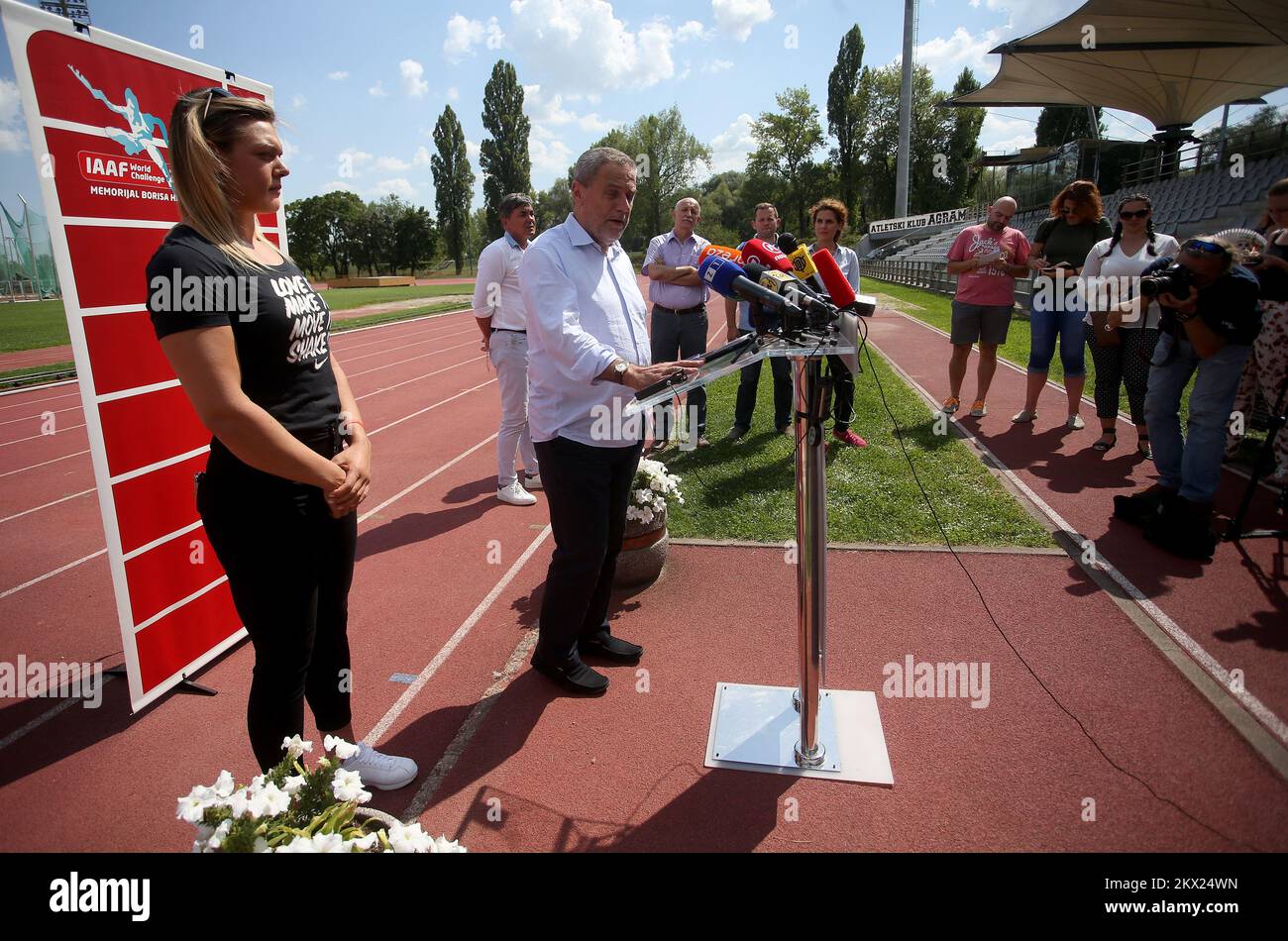 17.08.2017., Croatia, Zagreb, SRC Mladost - Press conference of the ...