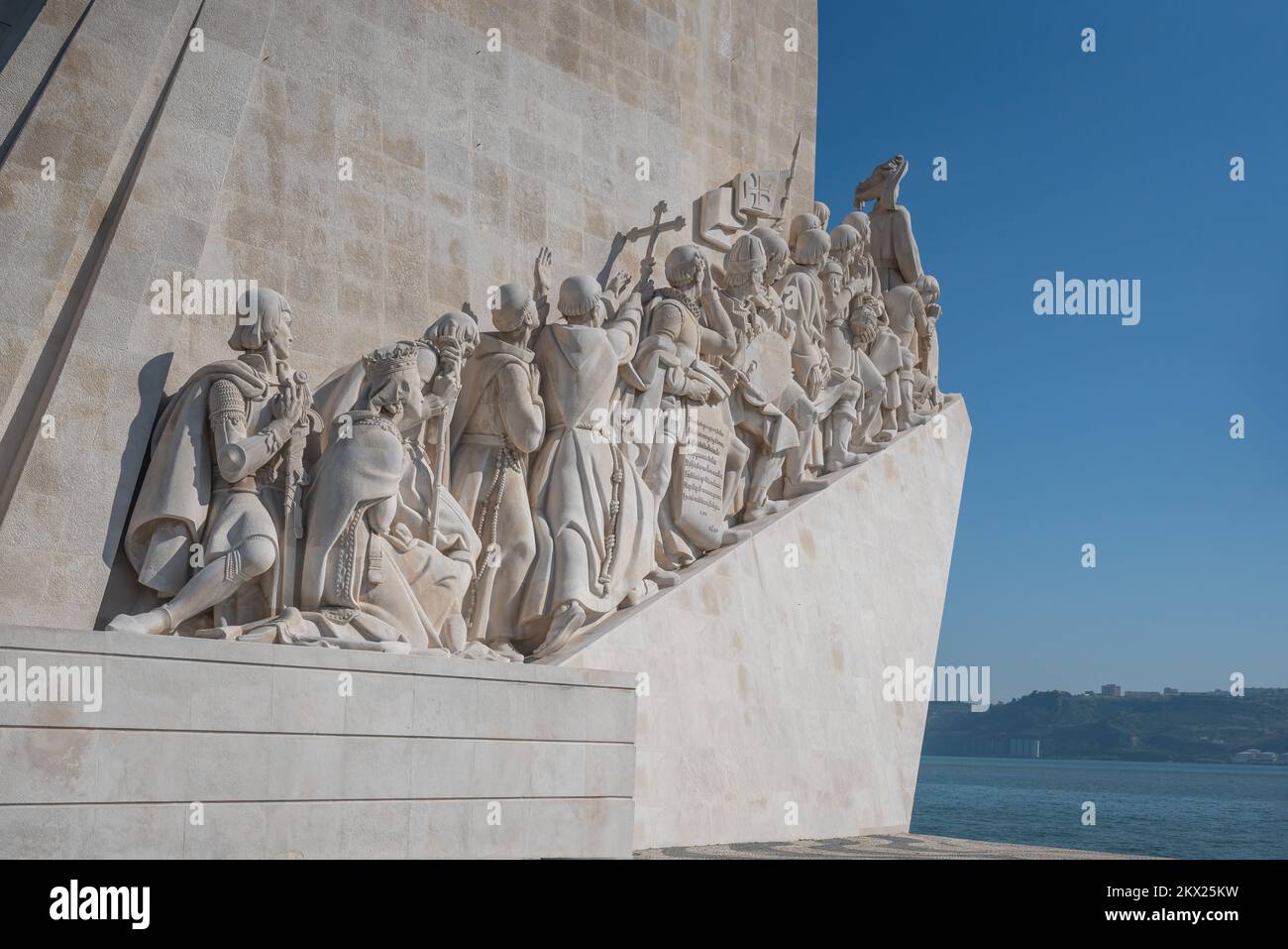 Monument to the Discoveries (Padrao dos Descobrimentos) Detail - Lisbon ...
